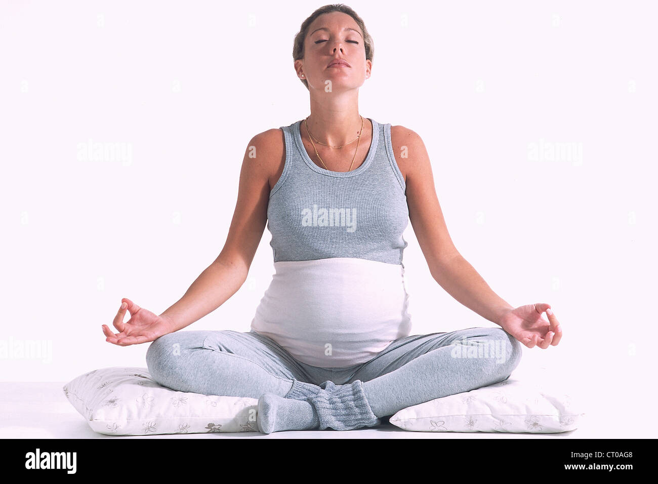 PREGNANT WOMAN RELAXING Stock Photo - Alamy