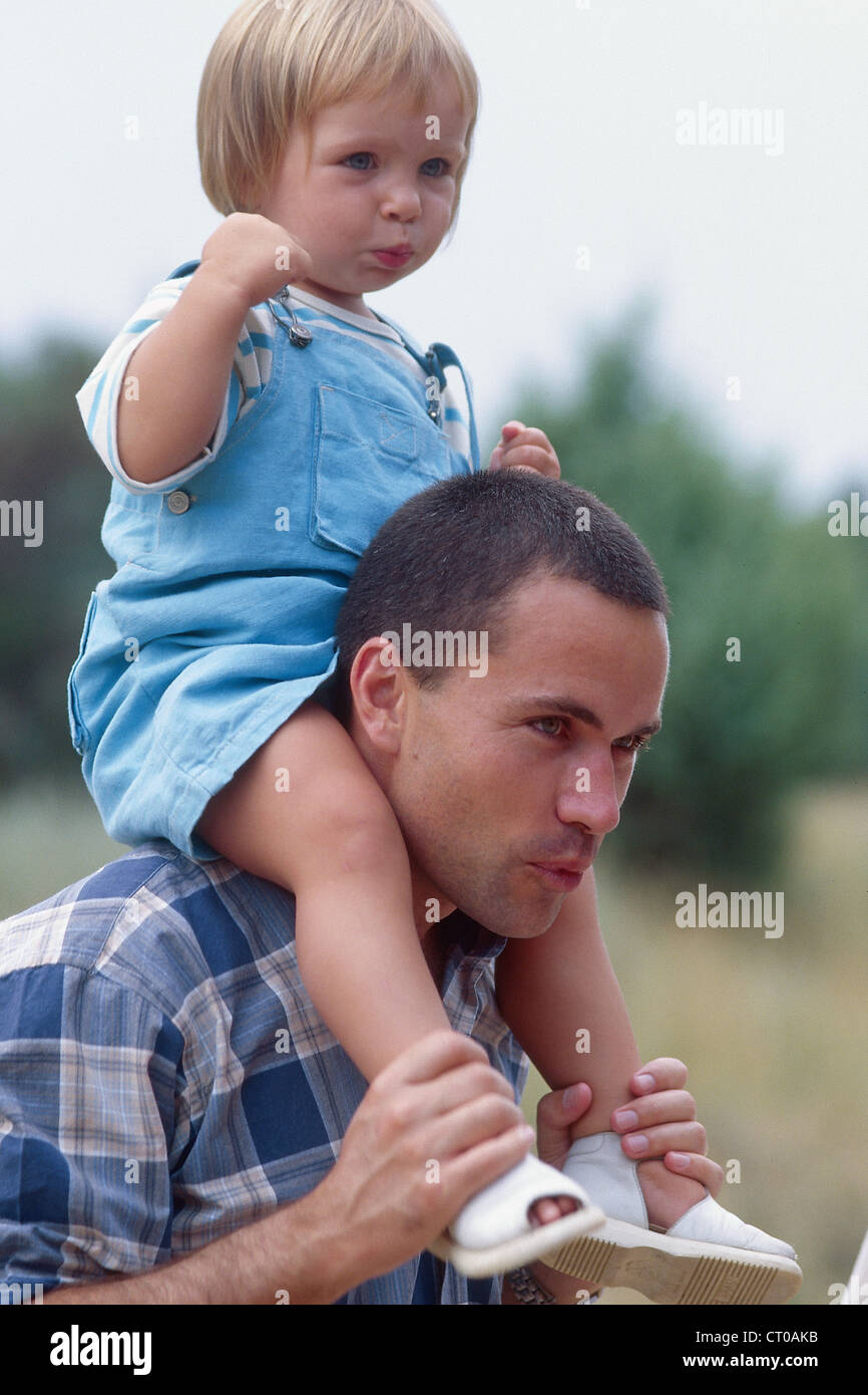 FATHER & CHILD Stock Photo - Alamy