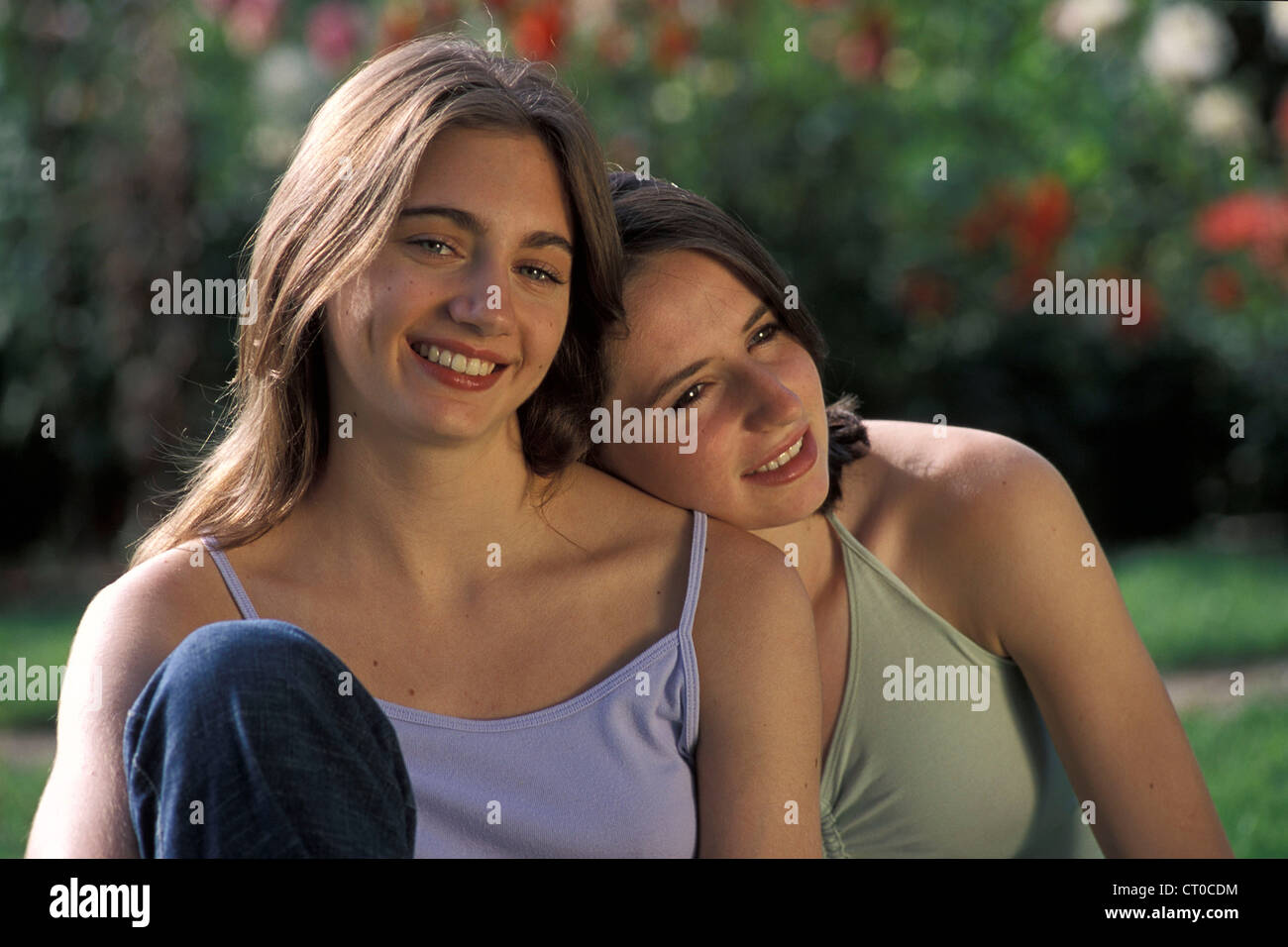 GROUP OF ADOLESCENTS Stock Photo - Alamy