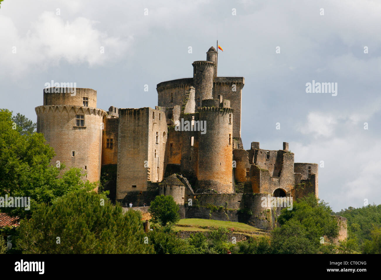Chateau de Bonaguil Stock Photo - Alamy
