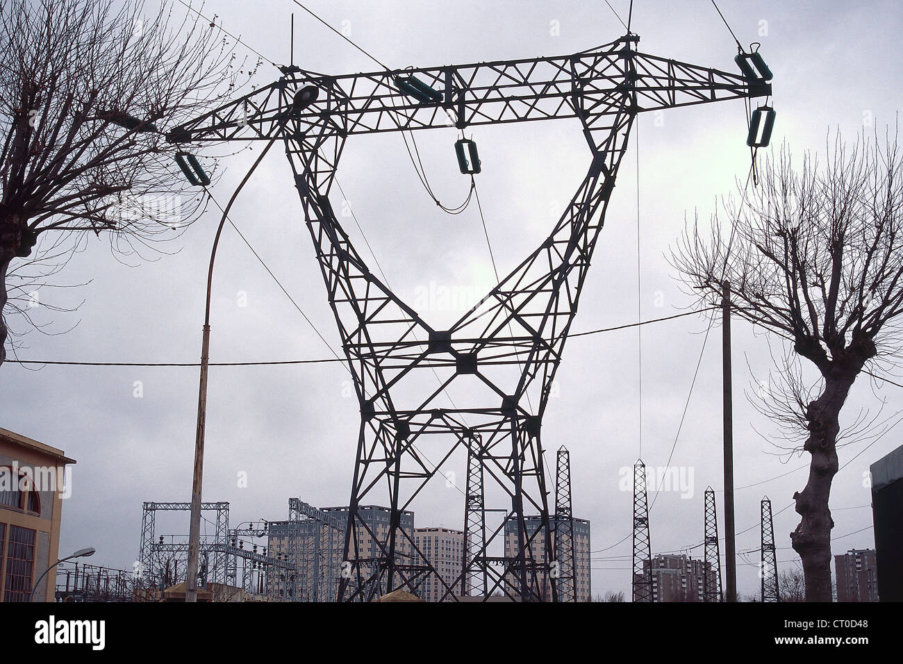 ELECTRICITY POWER LINE Stock Photo - Alamy