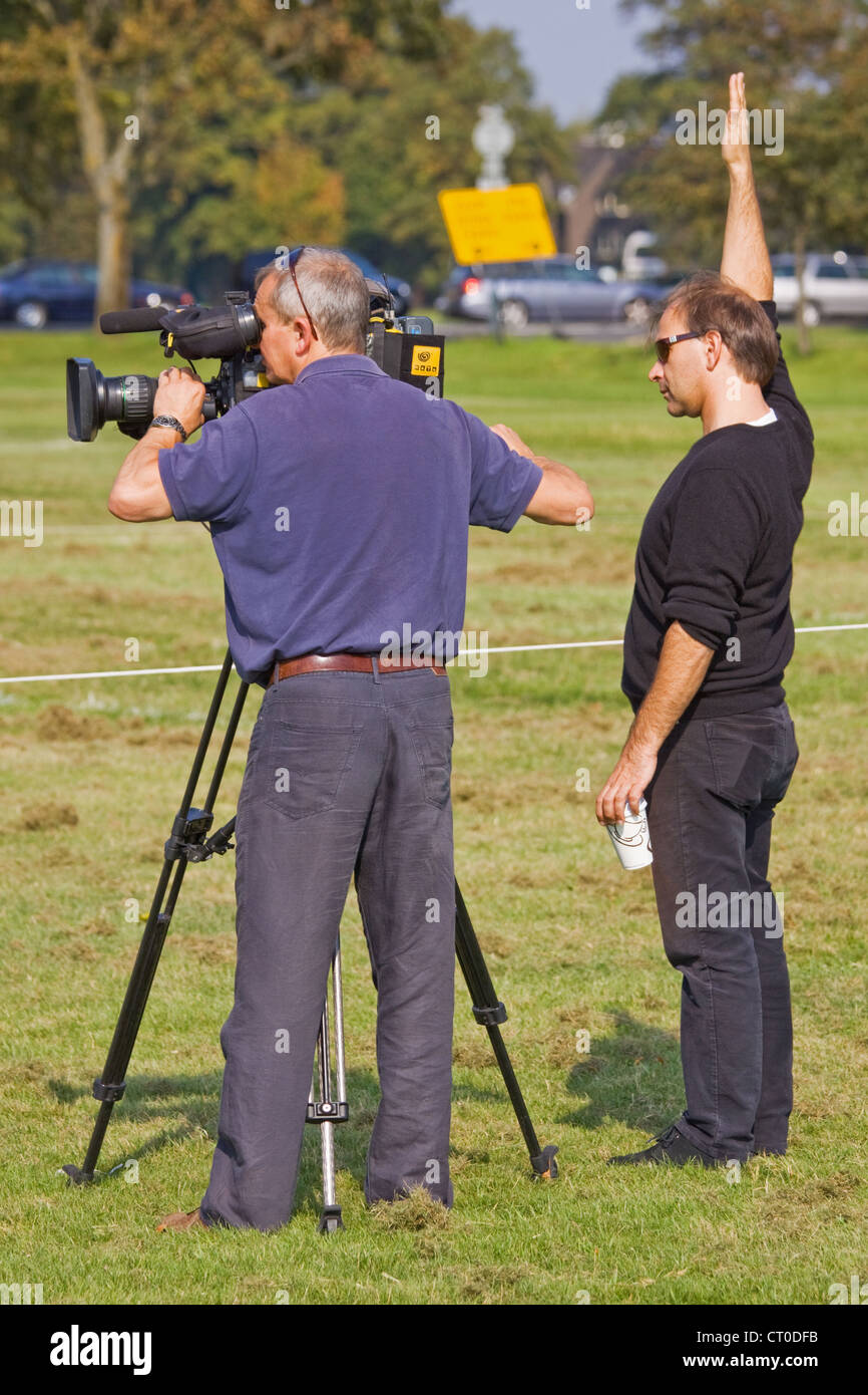 Cameraman Camera Tv News Journalism High Resolution Stock Photography ...