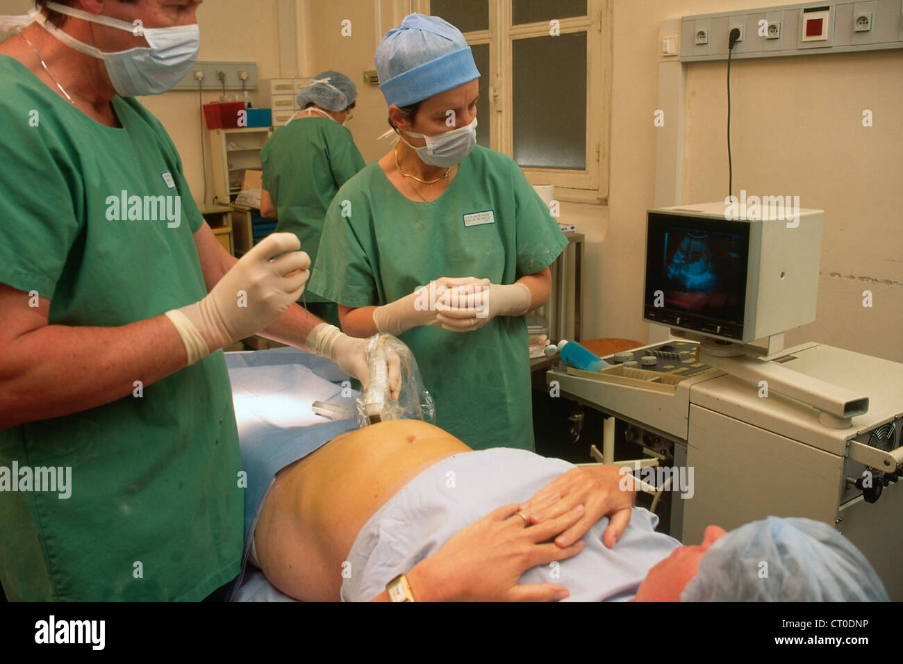 Amniocentesis ultrasound hi-res stock photography and images - Alamy