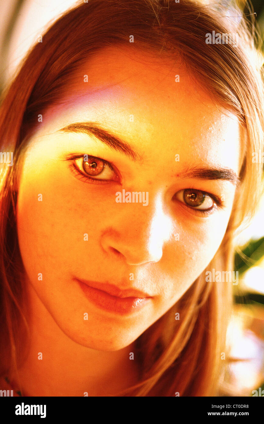 PORTRAIT OF ADOLESCENT GIRL Stock Photo - Alamy