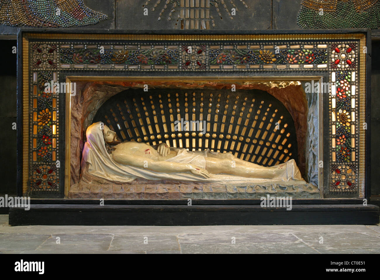 Jesus laid hi-res stock photography and images - Alamy