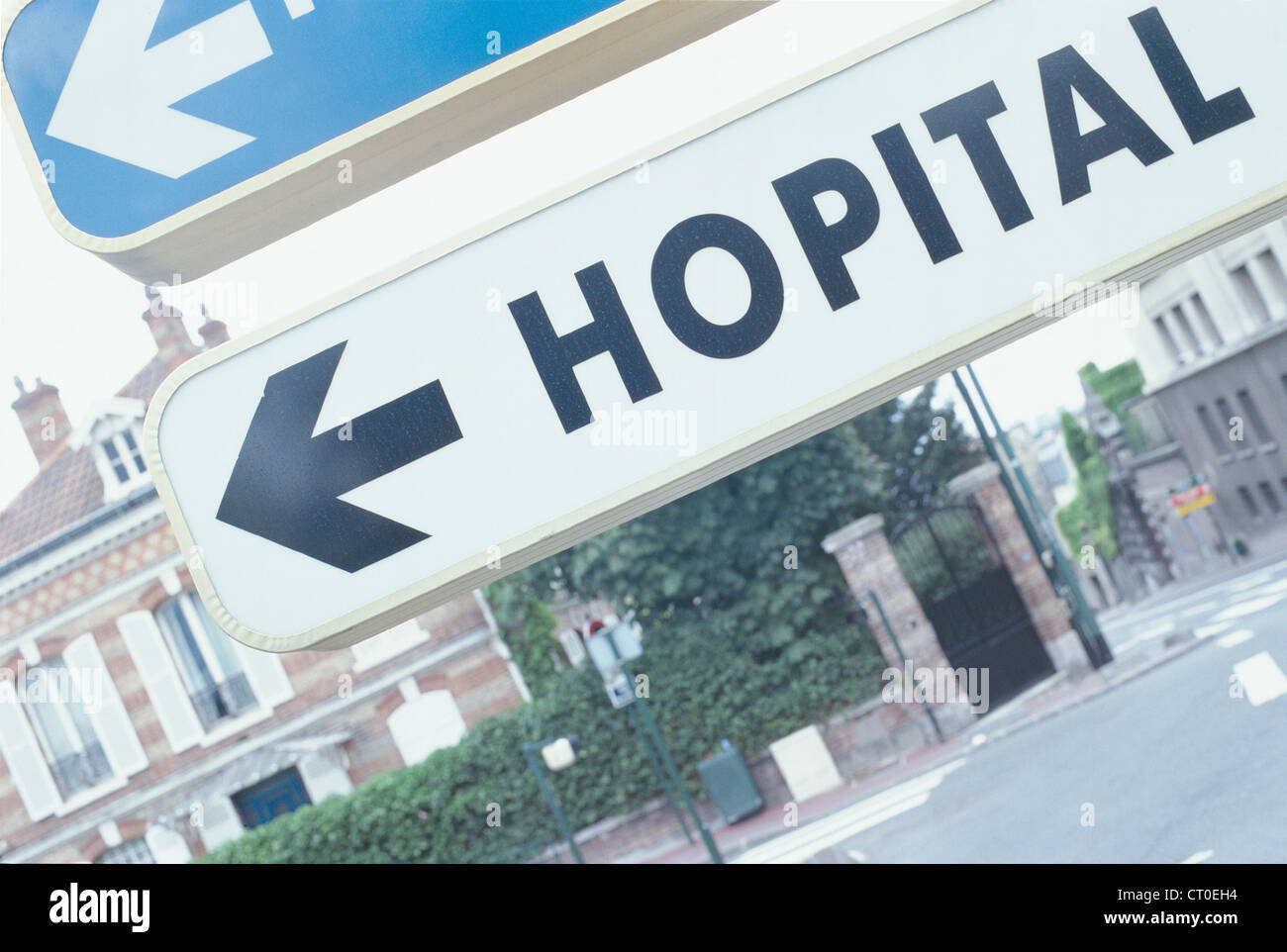 SYMBOL OF A HOSPITAL Stock Photo - Alamy