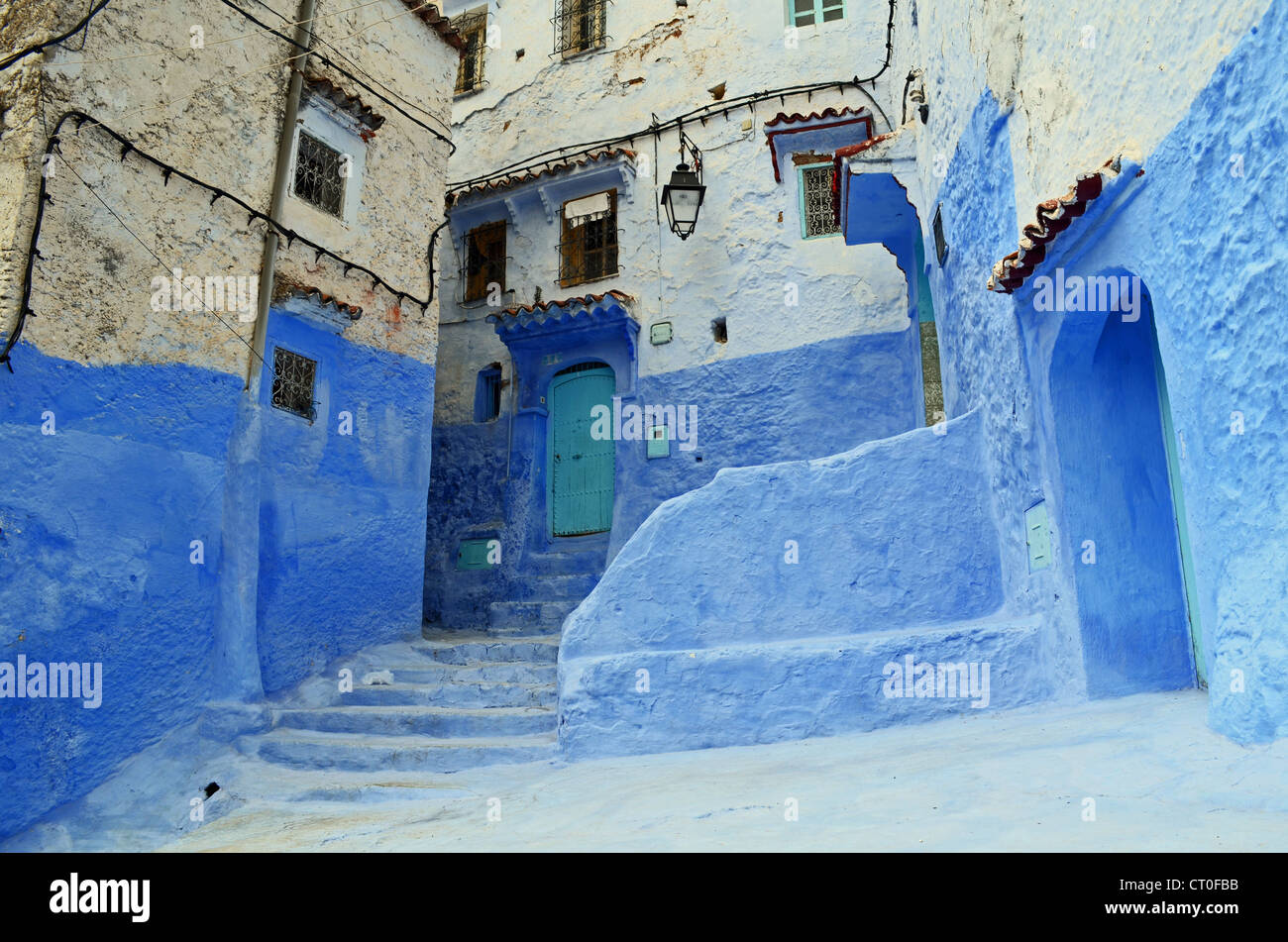 Chefchaouen homes hi-res stock photography and images - Alamy
