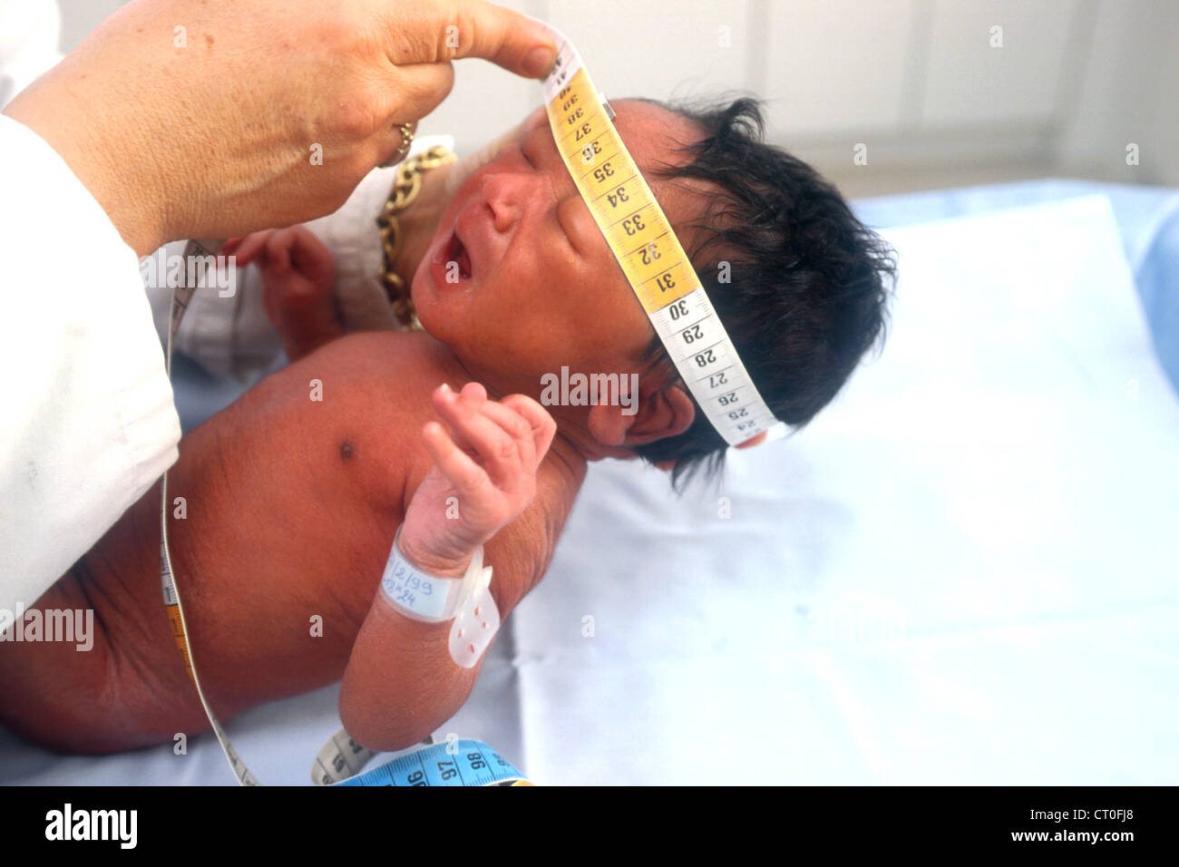 Head circumference measurement hi-res stock photography and images - Alamy