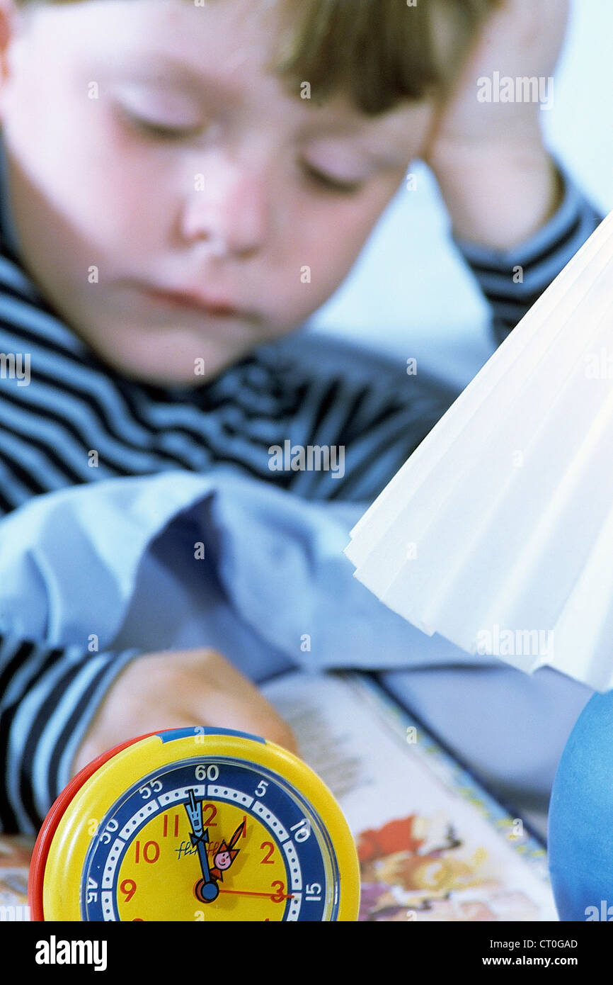 CHILD WITH INSOMNIA Stock Photo - Alamy
