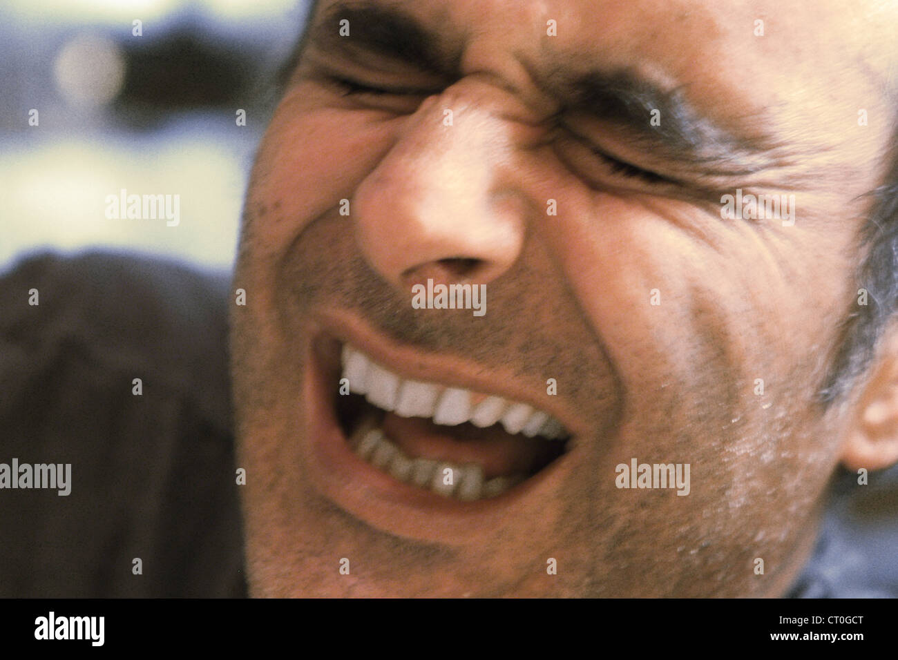 Man yelling outside hi-res stock photography and images - Alamy