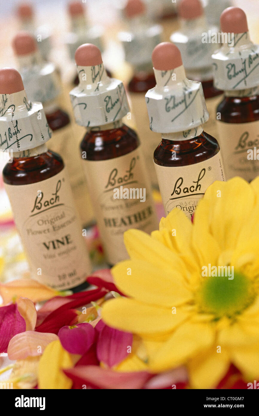 BACH FLOWER REMEDIES Stock Photo - Alamy
