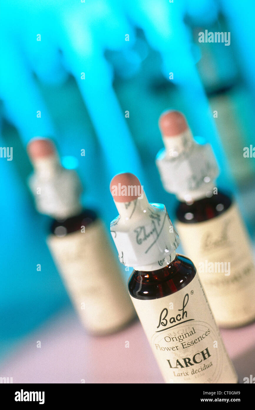 BACH FLOWER REMEDIES Stock Photo - Alamy