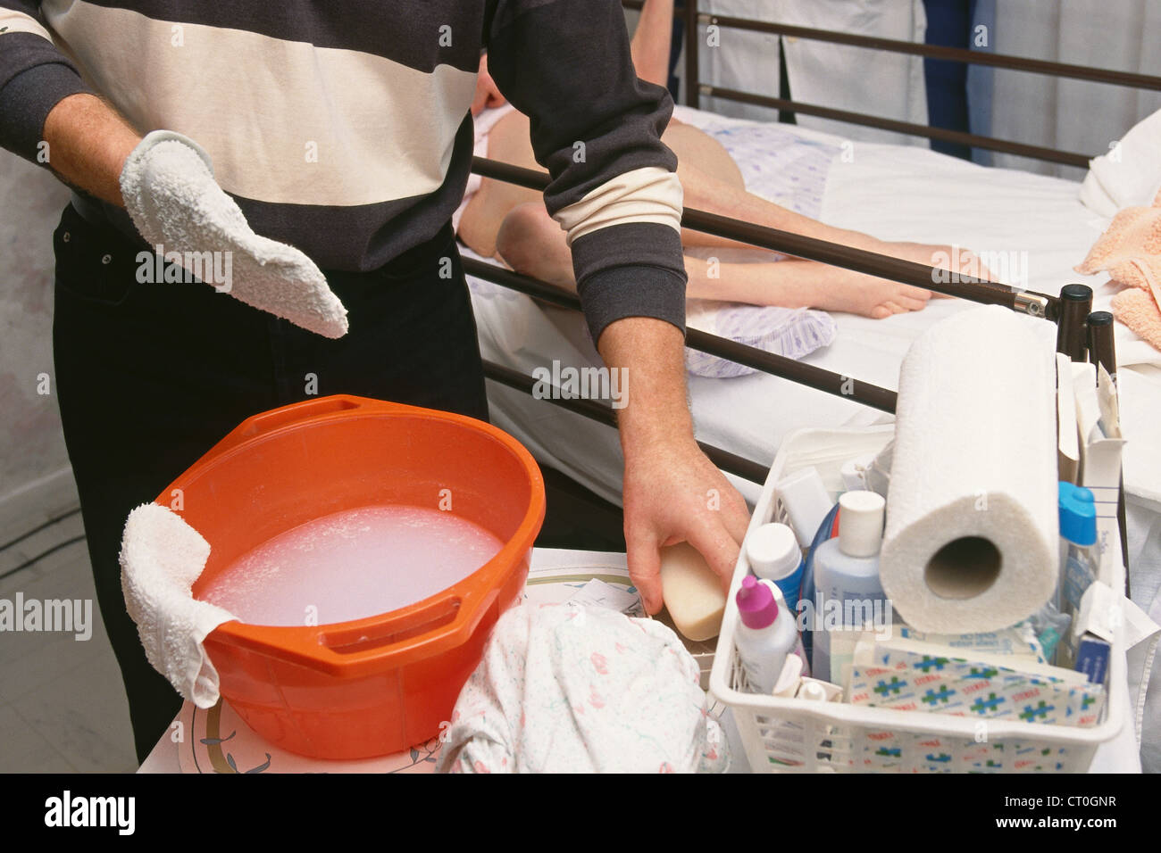 DECUBITUS ULCER, TREATMENT Stock Photo - Alamy