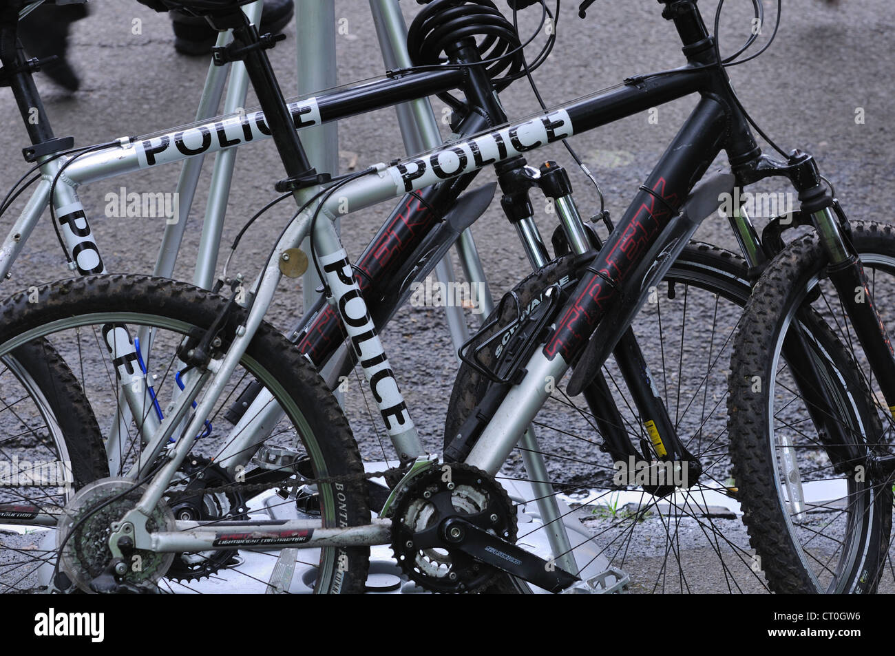 Policing bicycles bikes hi-res stock photography and images - Alamy