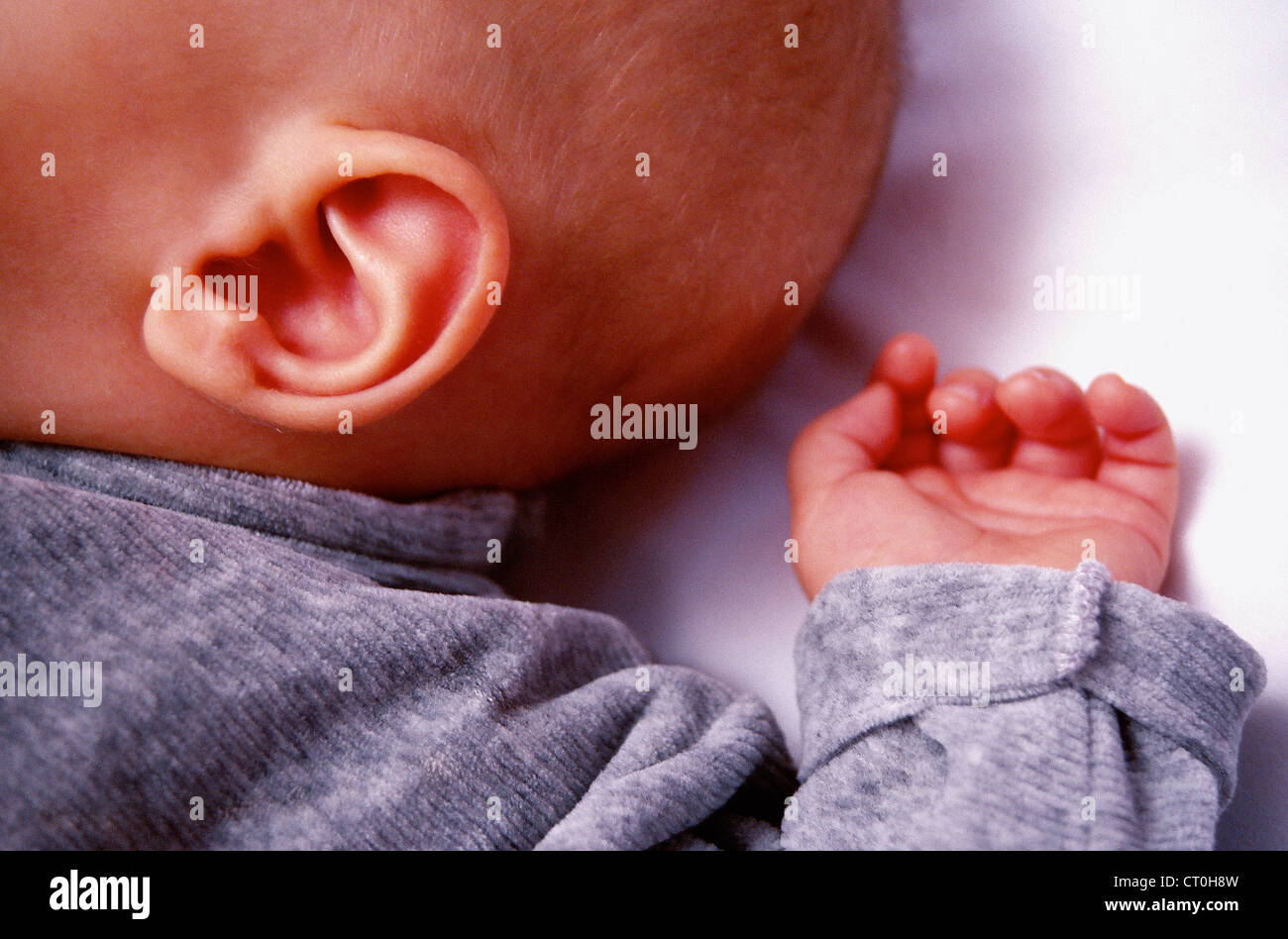 Child with hearing system hand hi-res stock photography and images - Alamy