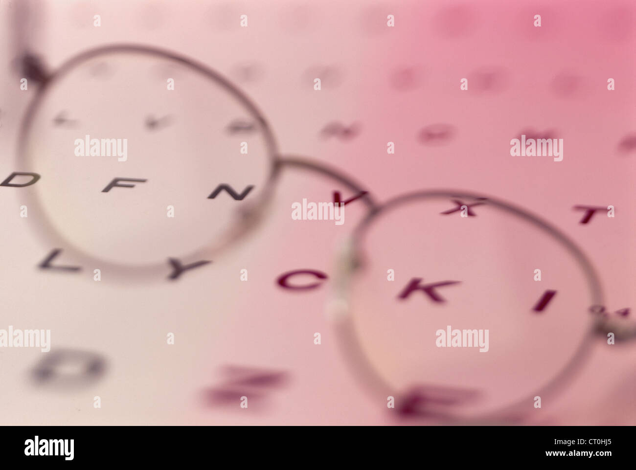 Sight test charts hi-res stock photography and images - Alamy