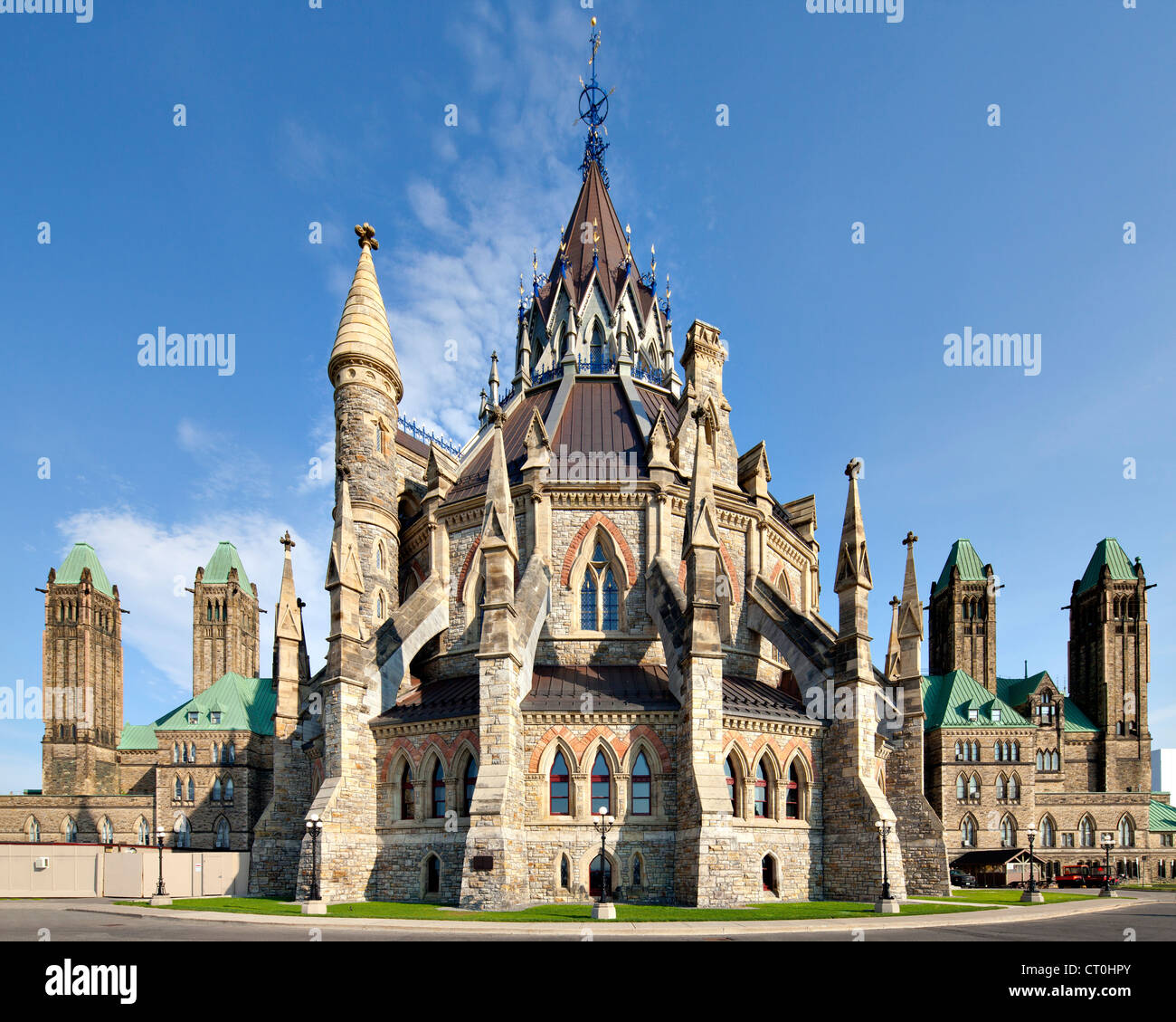 Parliament Hill Library, Ottawa Stock Photo - Alamy