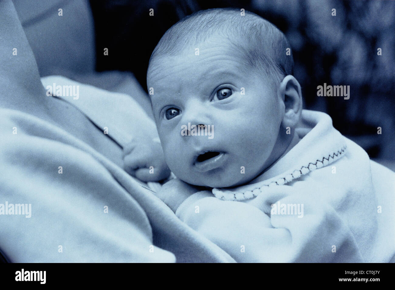 Startled baby hi-res stock photography and images - Alamy