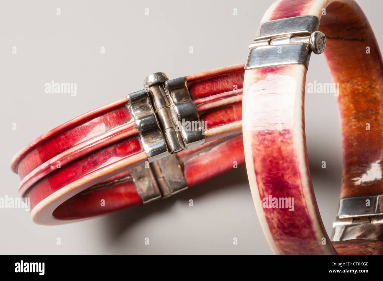 Vintage Elephant Ivory Jewelry Still Life Stock Photo - Alamy