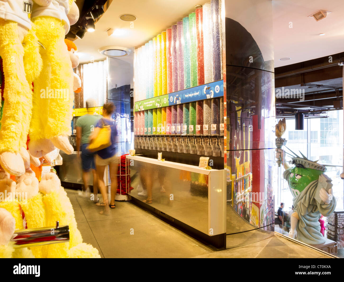 M&M's World Store, Times Square, NYC Stock Photo - Alamy