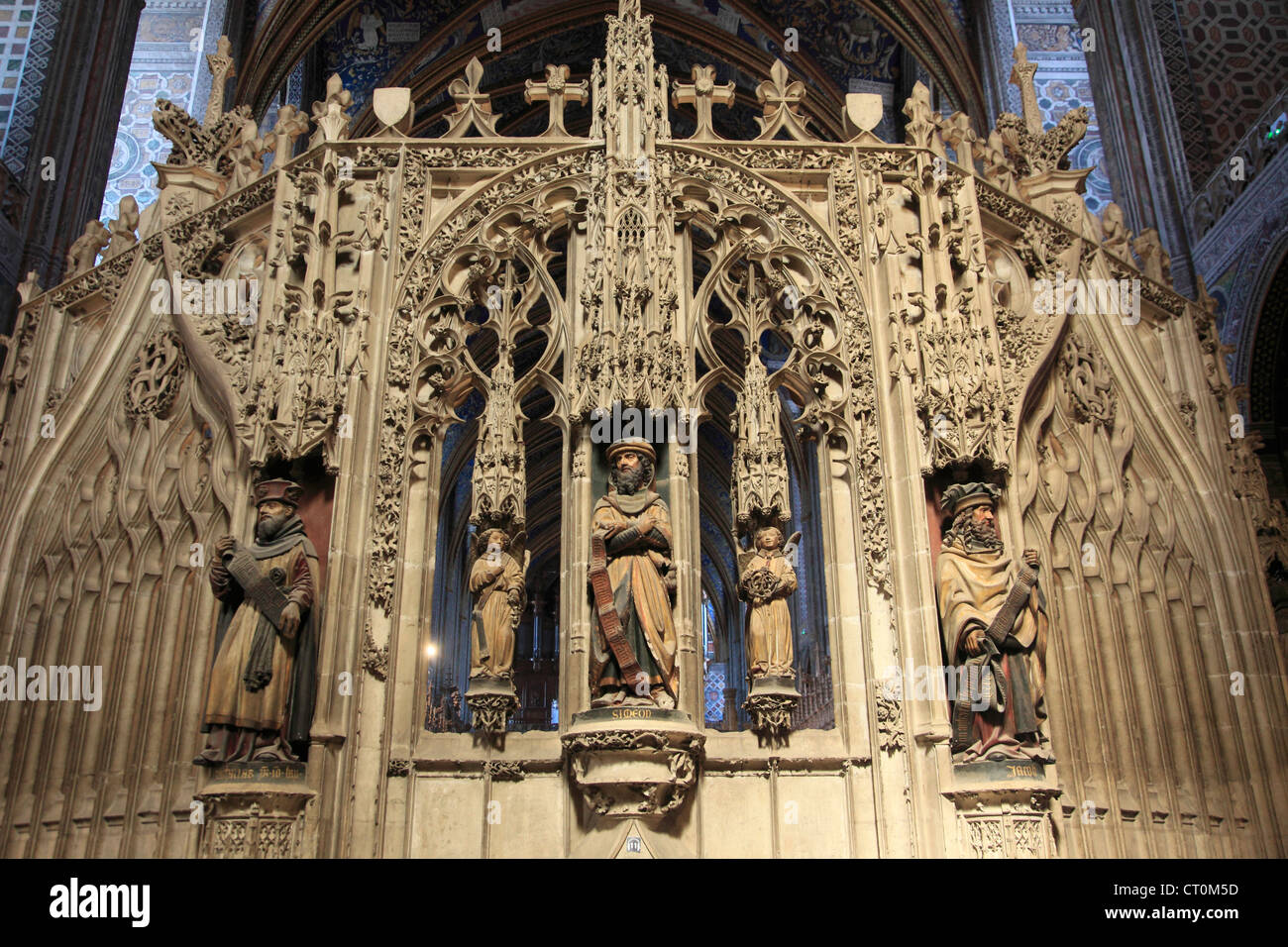 Albi cathedral interior hi-res stock photography and images - Alamy