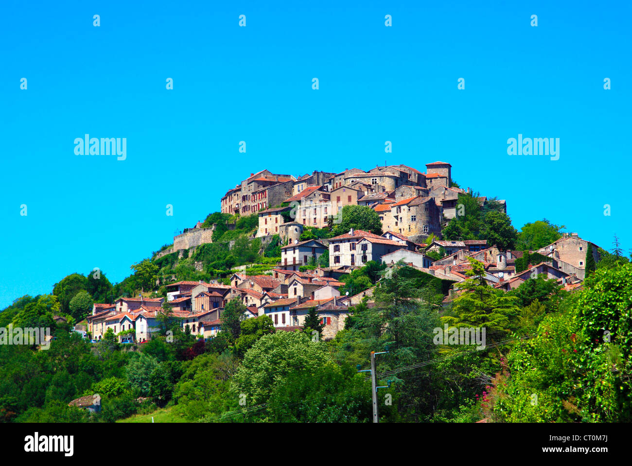 France, Midi-Pyrénées, Cordes-sur-Ciel, village Stock Photo - Alamy
