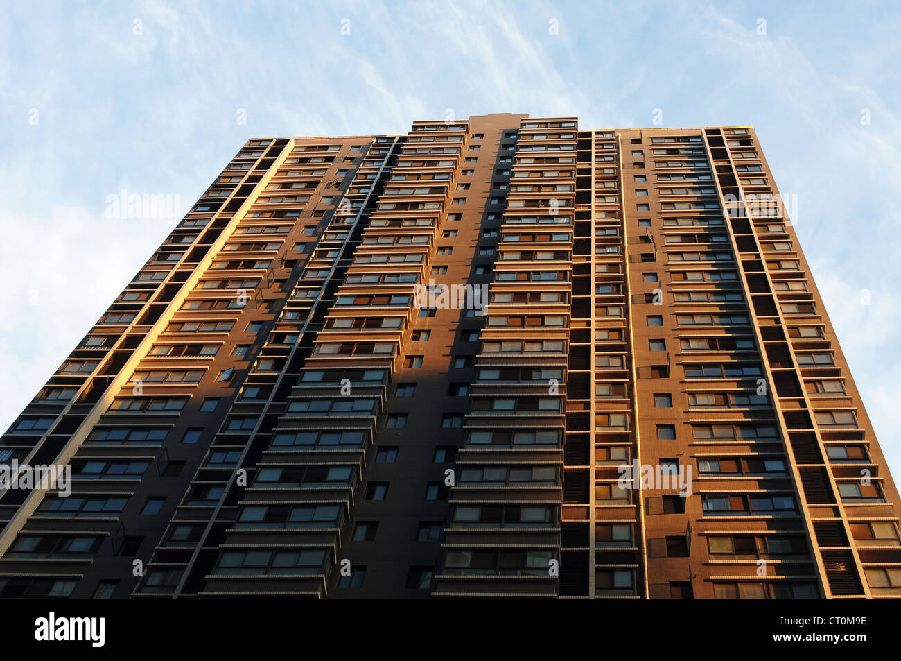 house modern residential estate architecture real new home building ...