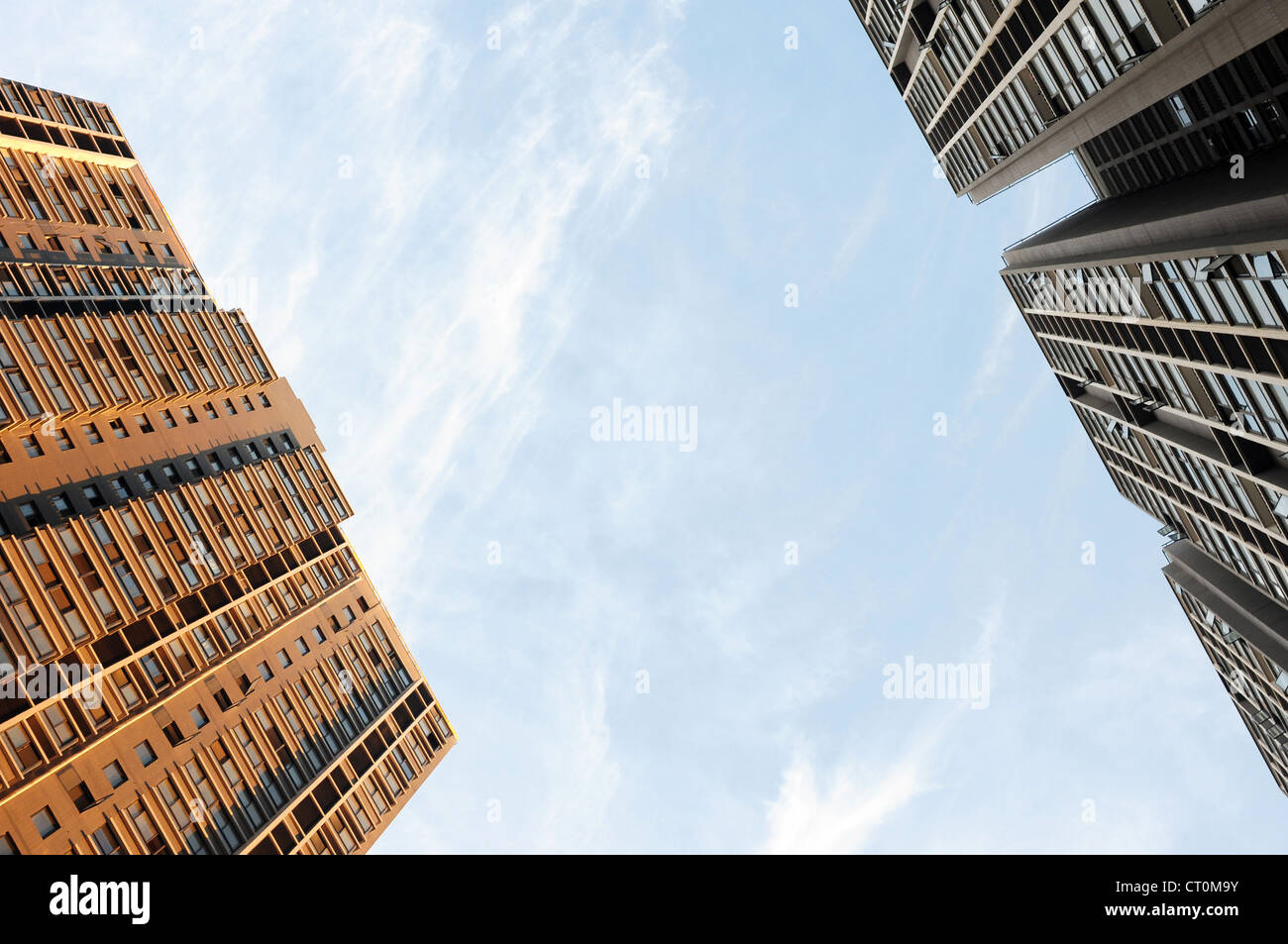 house modern residential estate architecture real new home building ...