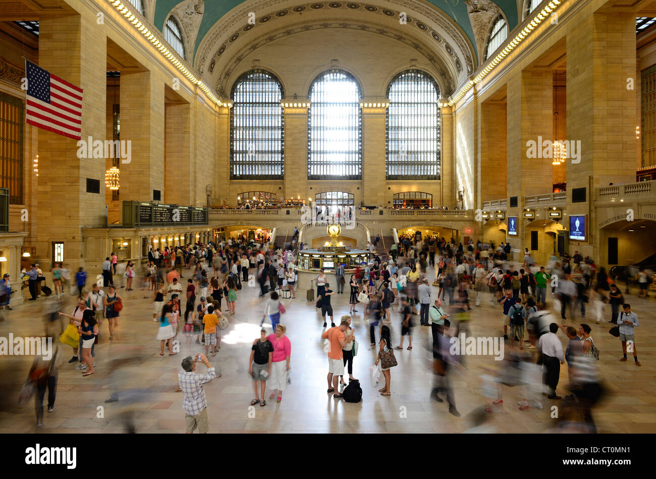 Interior at Grand Central Terminal Train Station in New York City, NY ...