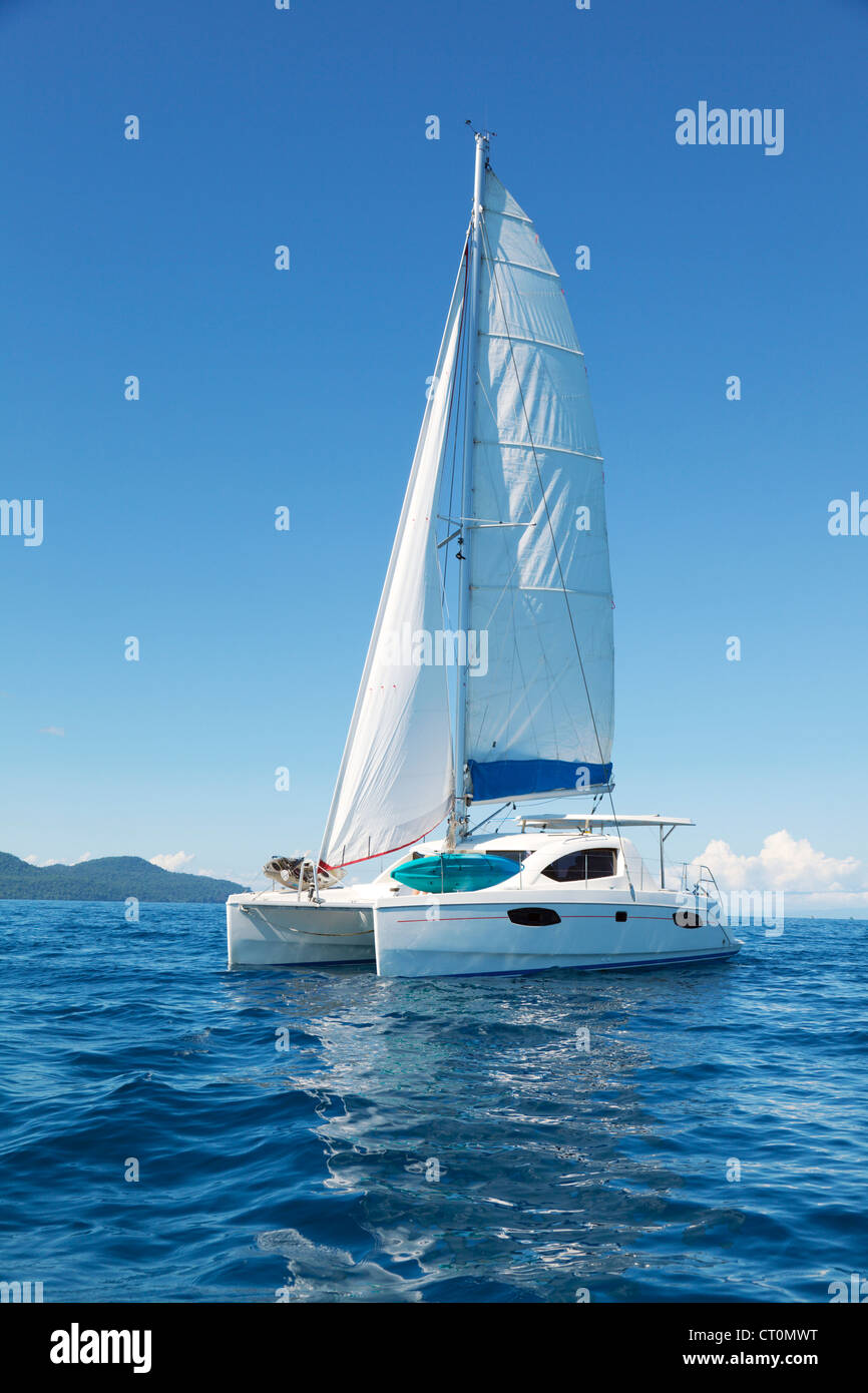 Catamaran hi-res stock photography and images - Alamy