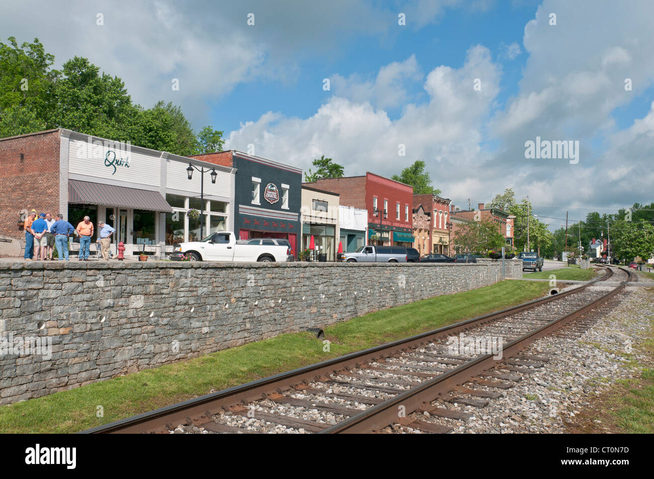 Kentucky, Midway, downtown Stock Photo - Alamy