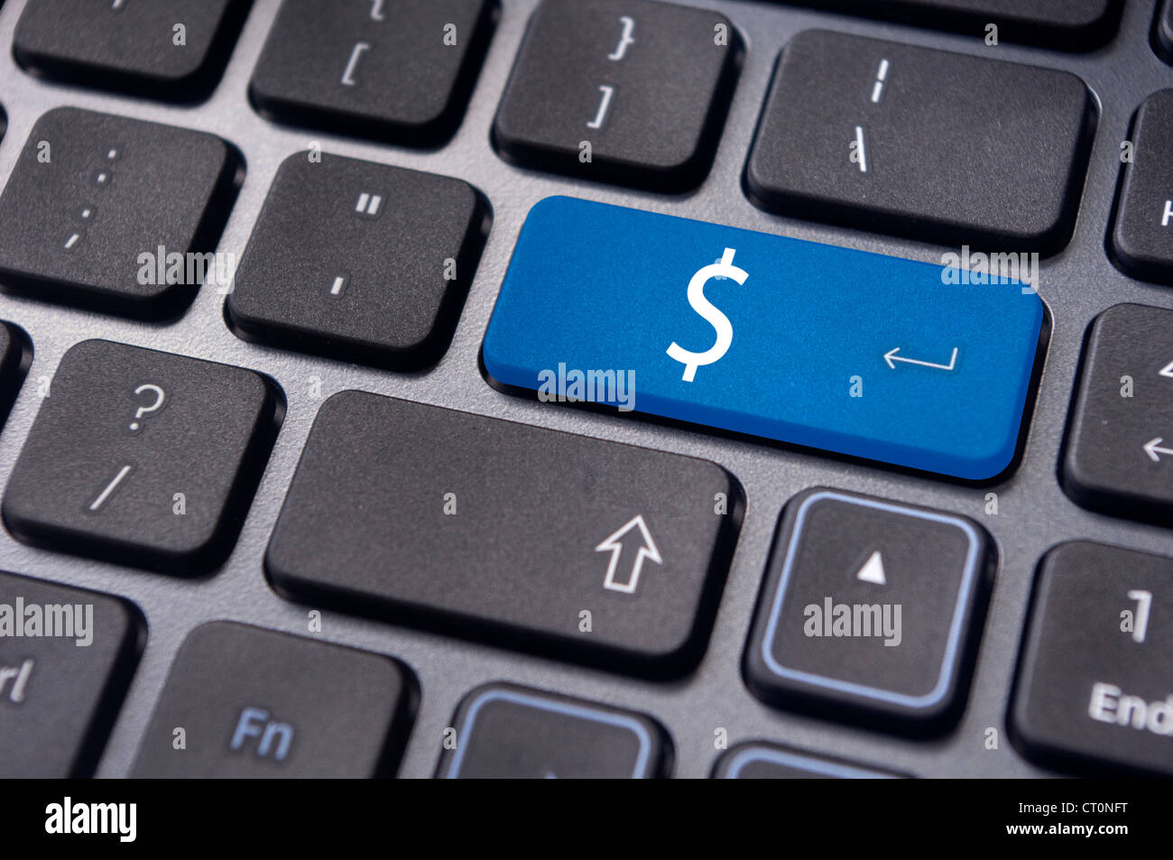 Keyboard money sign hi-res stock photography and images - Alamy