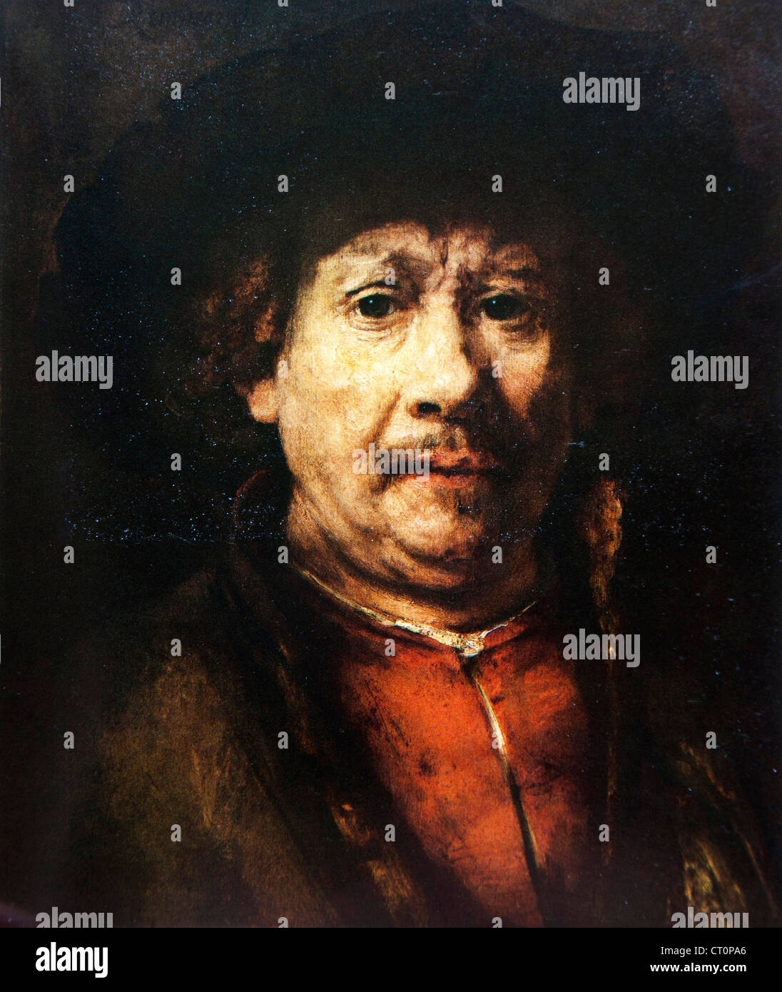 Self-Portrait – Rembrandt van Rijn Stock Photo - Alamy