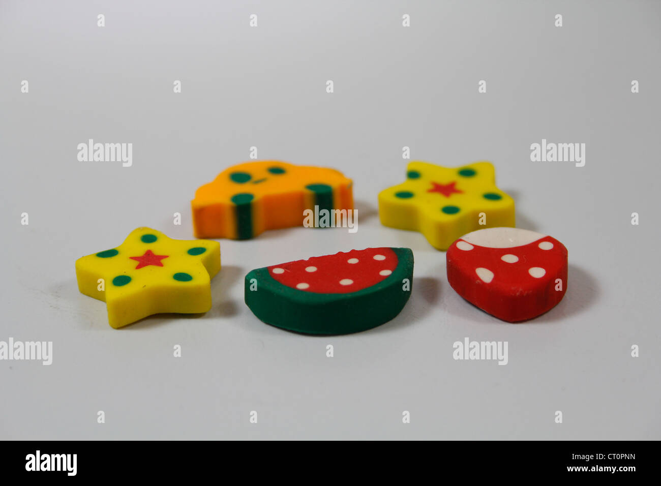 School rubber erasers hi-res stock photography and images - Alamy