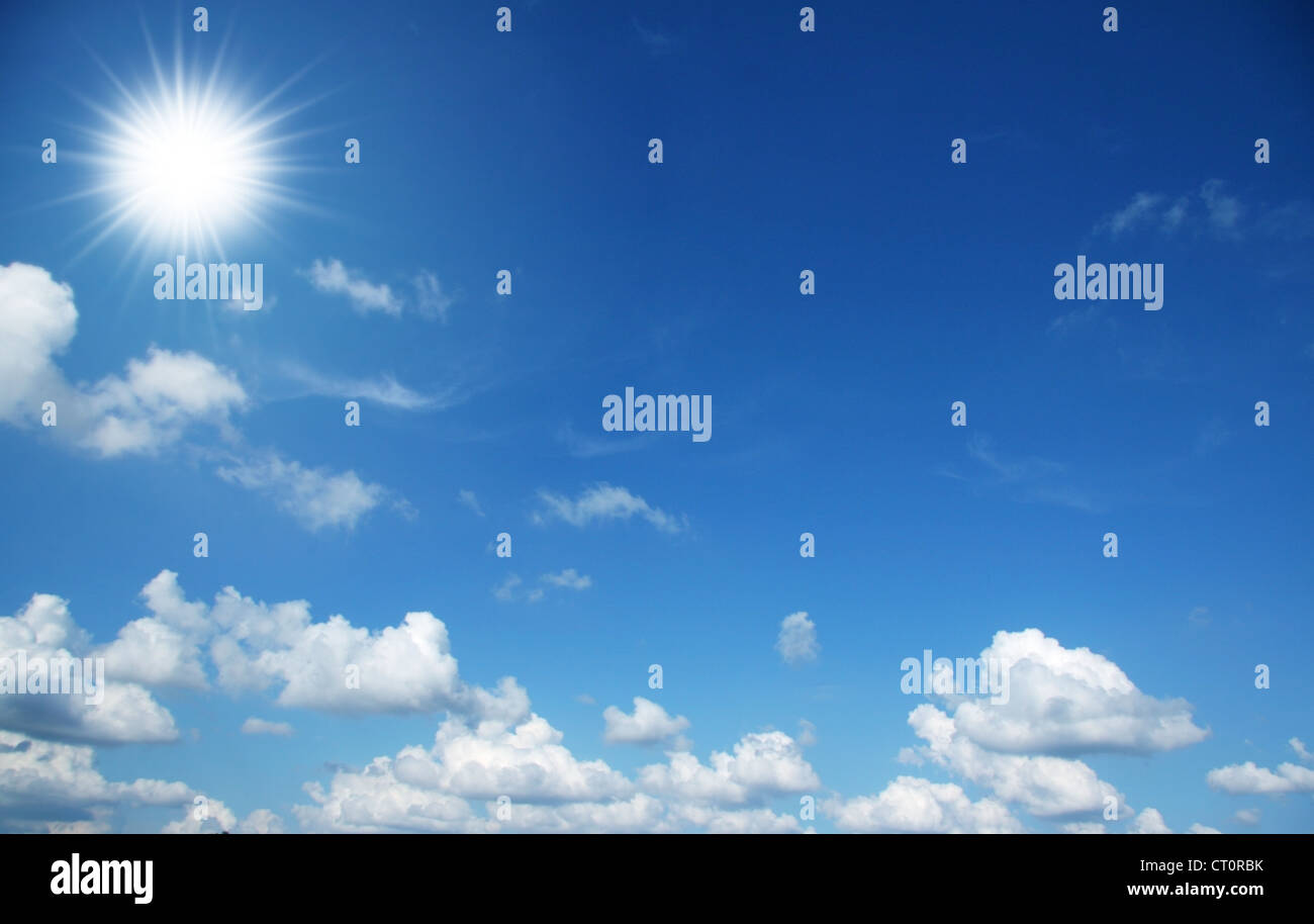 Sun sunny sky cloud hi-res stock photography and images - Alamy