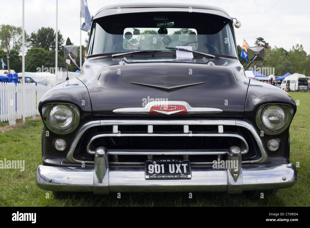Antique black Vintage Chevrolet Stock Photo - Alamy