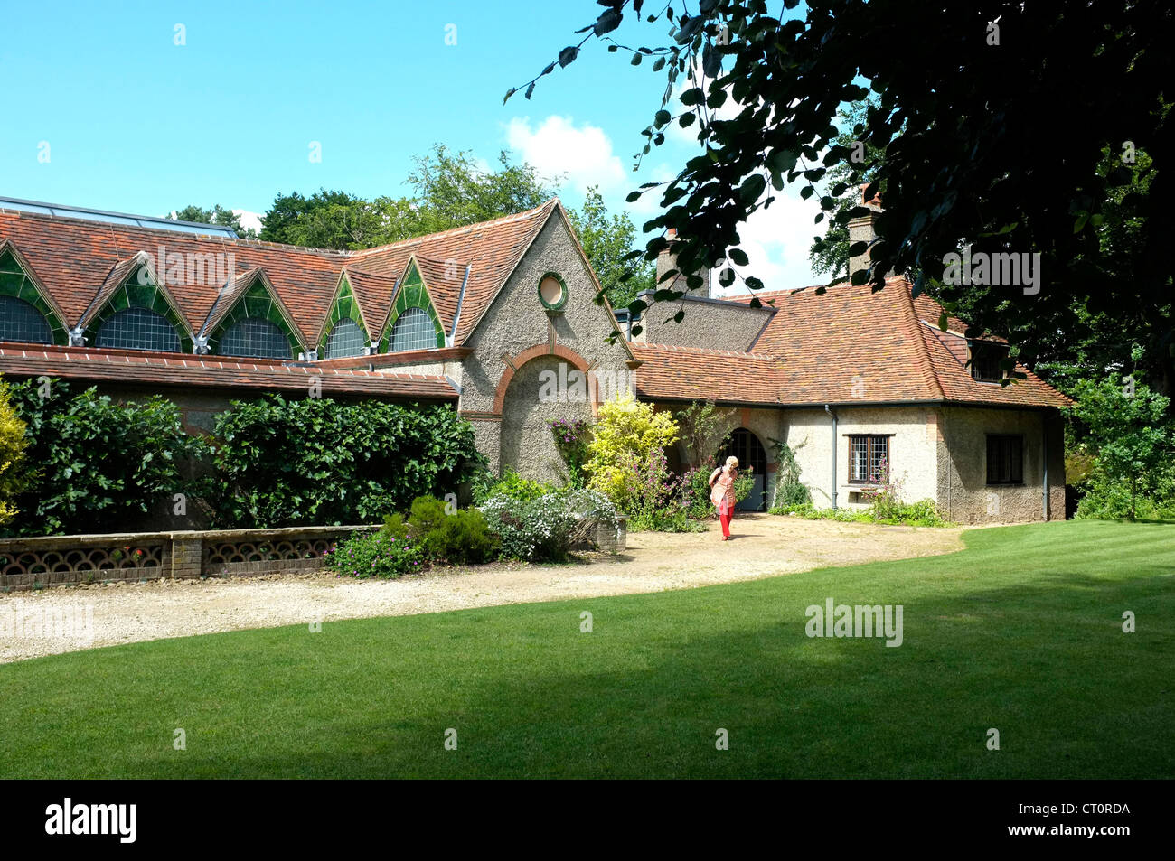 the watts gallery down lane compton surrey uk 2012 Stock Photo - Alamy