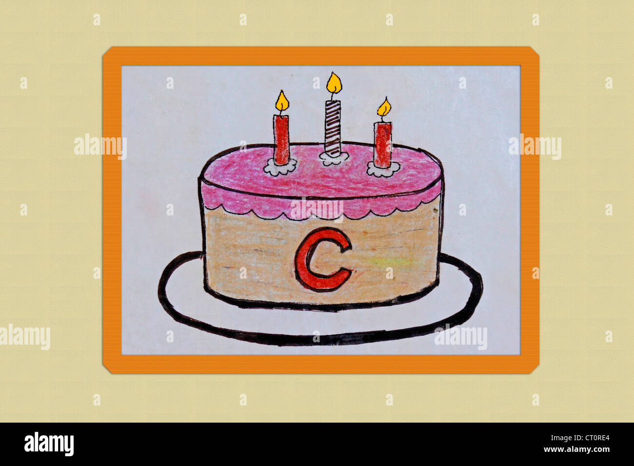 C for cake Stock Photo - Alamy