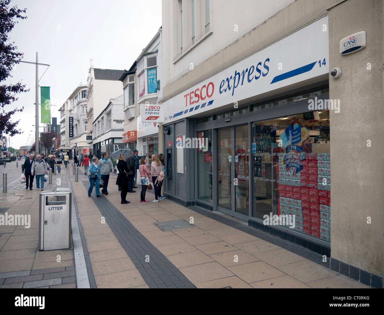 Middlesbrough town centre shopping cleveland hi-res stock photography ...