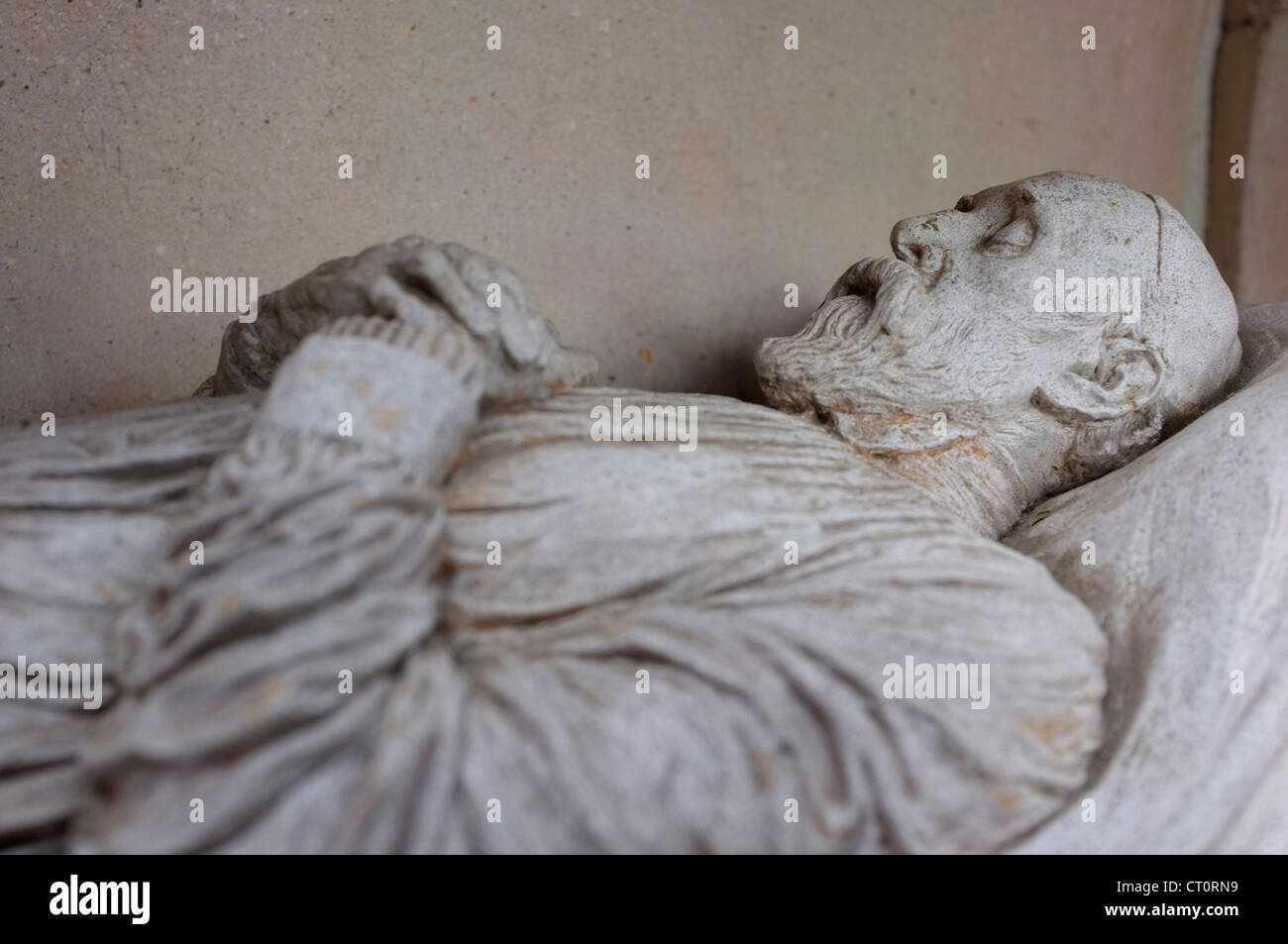 a reclining memorial statue of gf watts artist and sculpter compton ...
