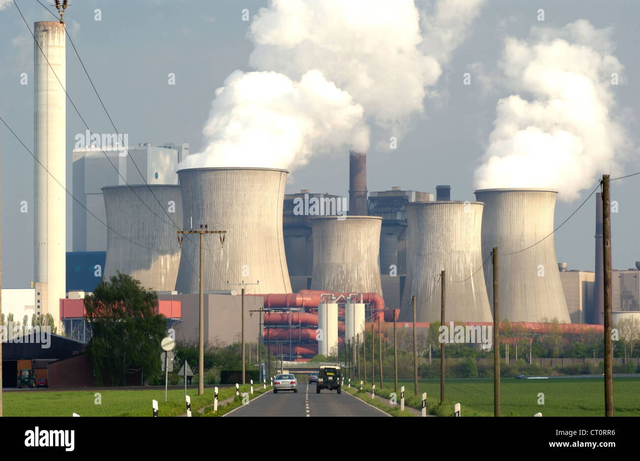 RWE lignite power plant Niederaussem NRW Stock Photo - Alamy