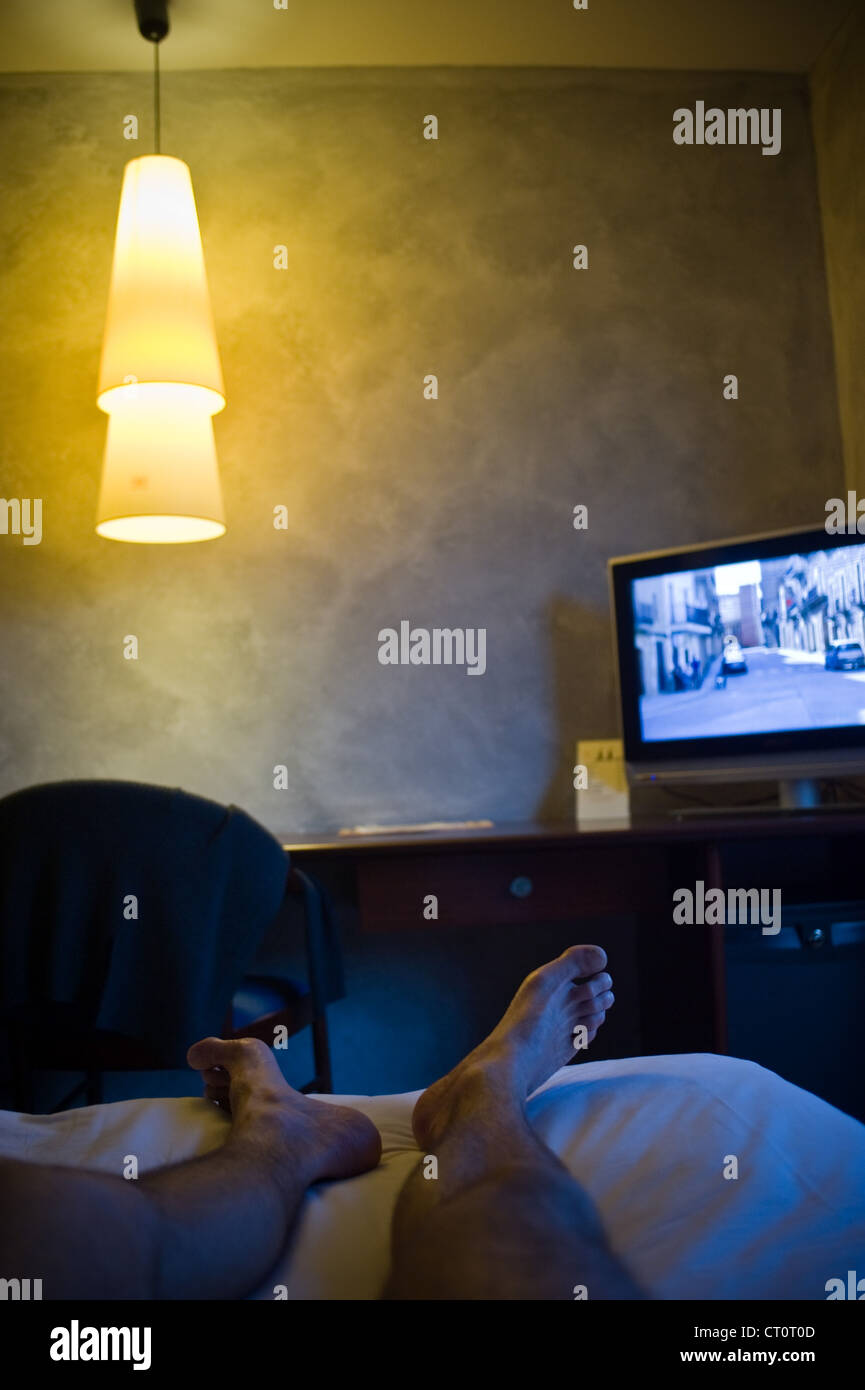 Resting at the hotel room Stock Photo - Alamy