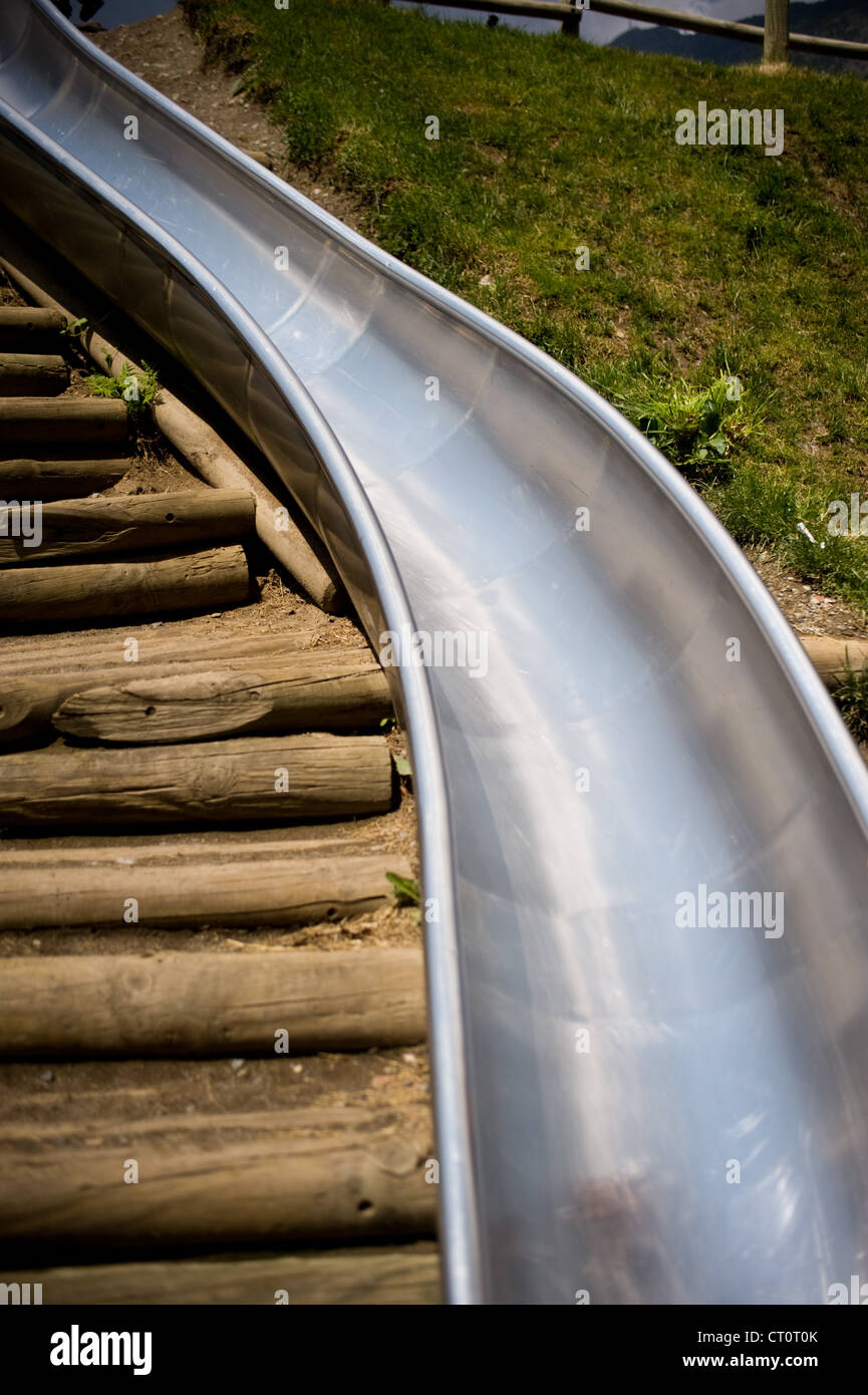 Steep slide hi-res stock photography and images - Alamy