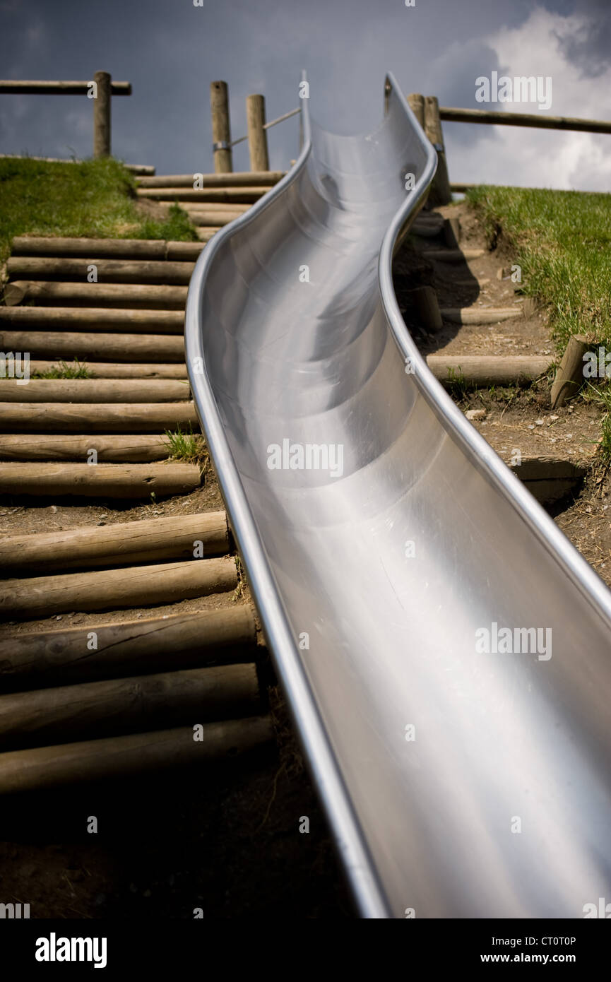 Steep slide hi-res stock photography and images - Alamy