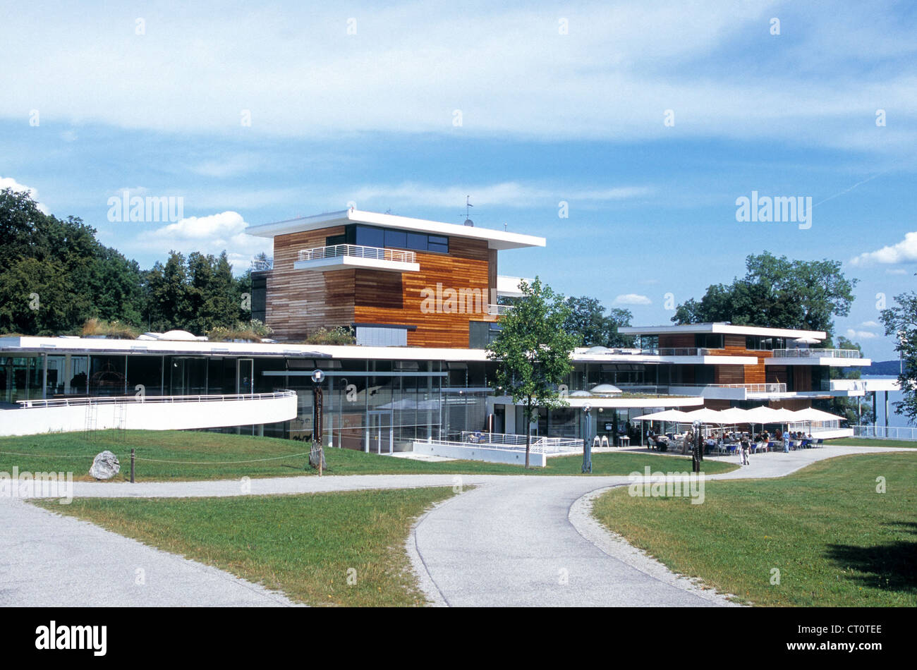 The private Buchheim Museum on Lake Starnberg Stock Photo - Alamy