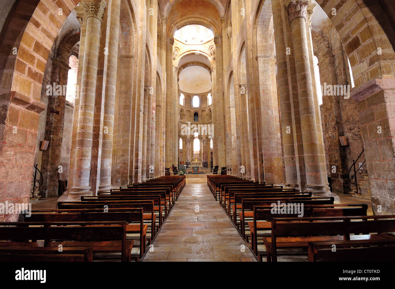 Abbey church of saint foy hi-res stock photography and images - Alamy