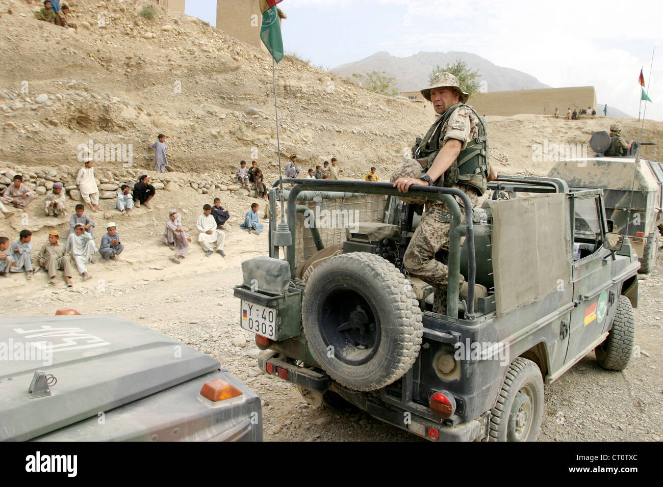 Afghanistan kabul german isaf soldier hi-res stock photography and ...