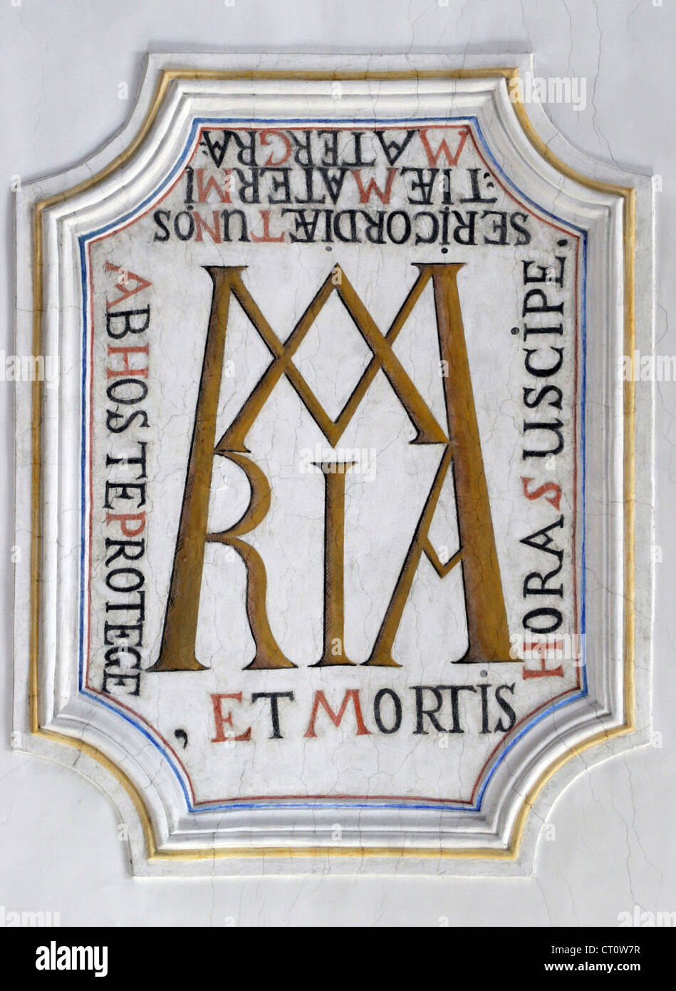 Maria monogram hi-res stock photography and images - Alamy