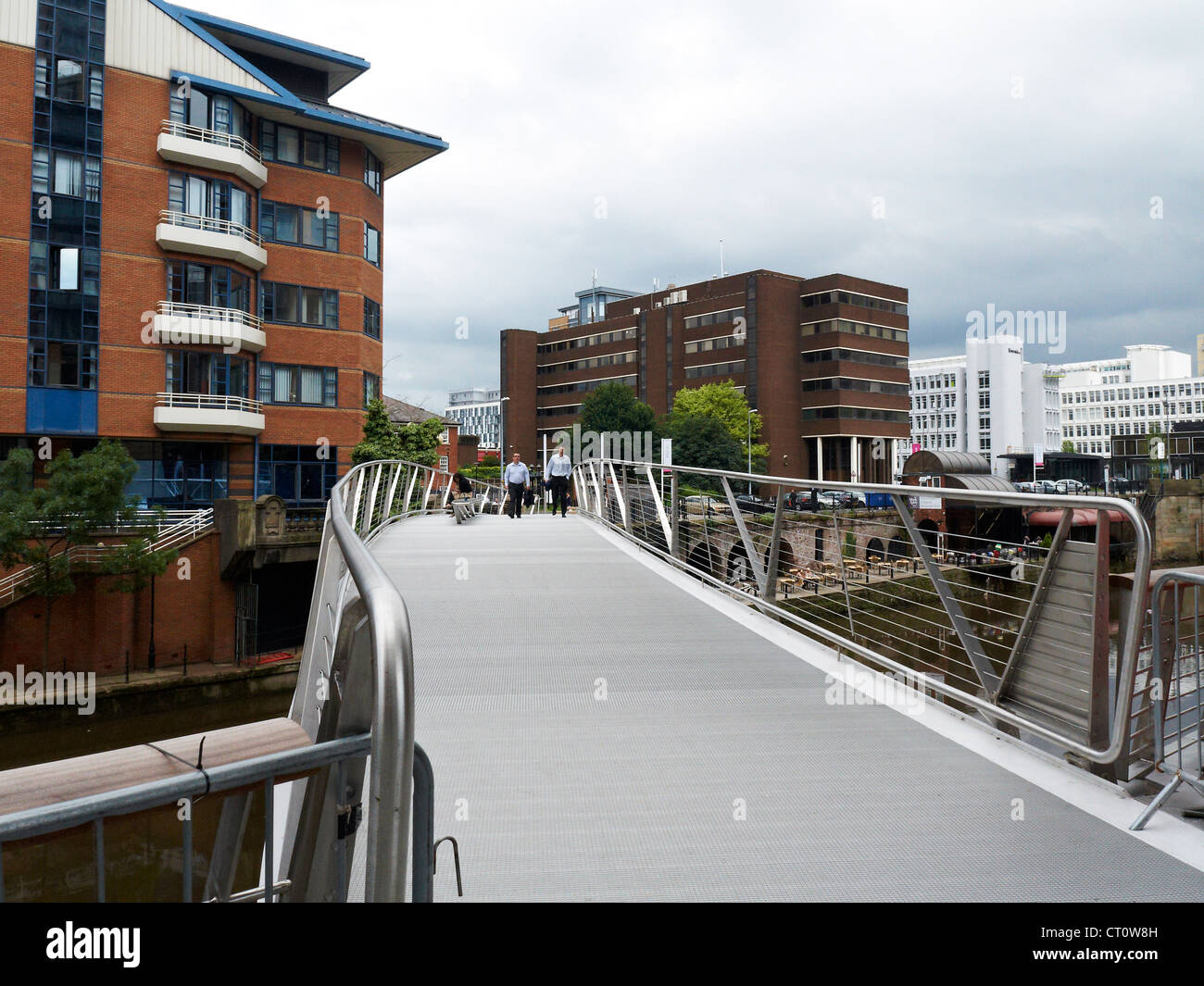 Spinningfields footbridge hi-res stock photography and images - Alamy
