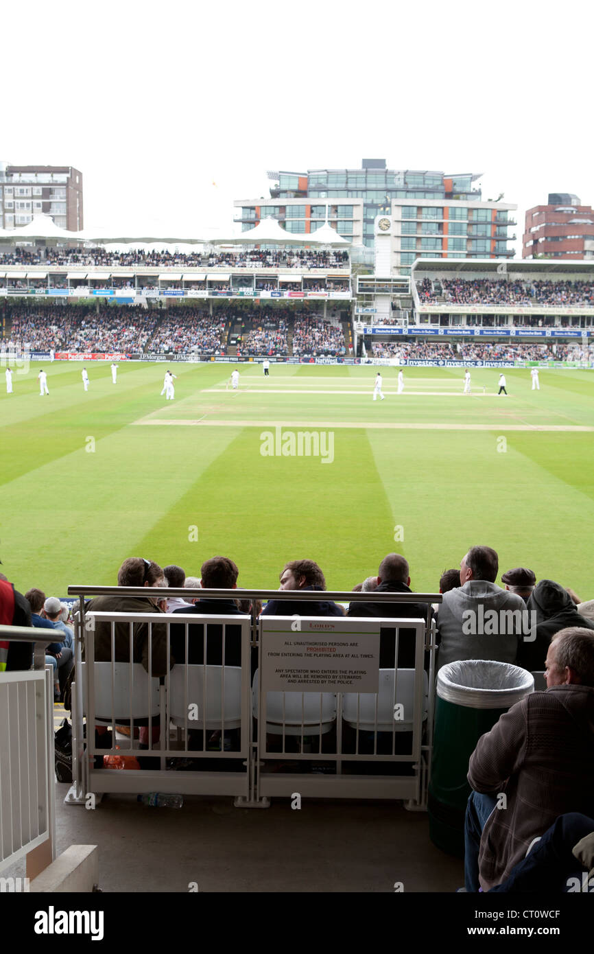 Lords test cricket hi-res stock photography and images - Alamy